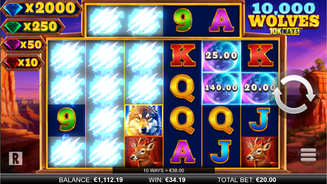 Play 10000 Wolves 10K Ways Online at Midnite Casino - Midnite
