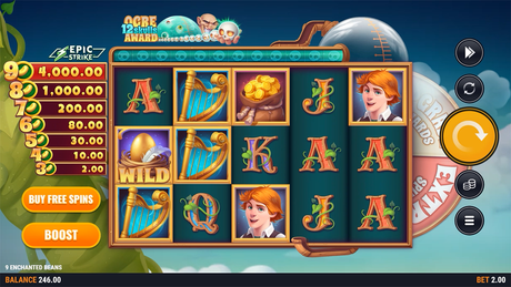Play 9 Enchanted Beans Online at Midnite Casino - Midnite