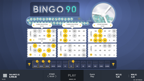 Play Bingo 90 Online at Midnite Casino - Midnite