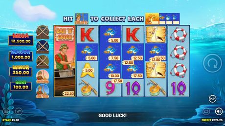 Play Fishin Frenzy Even Bigger Fish Online at Midnite Casino - Midnite