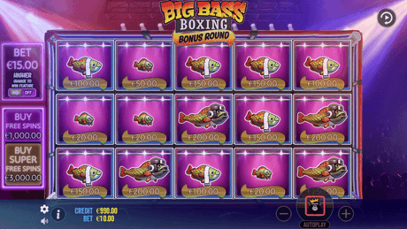 Play Big Bass Boxing Bonus Round Online at Midnite Casino - Midnite