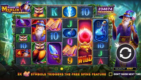 Play Power of Merlin Megaways Online at Midnite Casino - Midnite