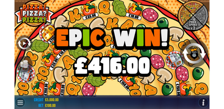 Play Pizza Pizza Pizza Online at Midnite Casino - Midnite