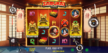 Play Samurai Code Online at Midnite Casino - Midnite