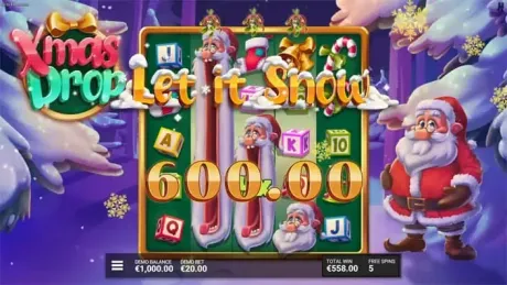 Play Xmas Drop Online at Midnite Casino - Midnite