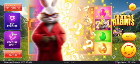 Play Charmed Rabbits Online at Midnite Casino - Midnite